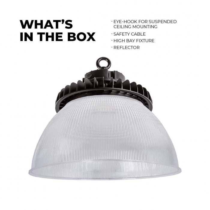 150W UFO LED High Bay Light With Reflector - 21,000 Lumens - 400W MH ...